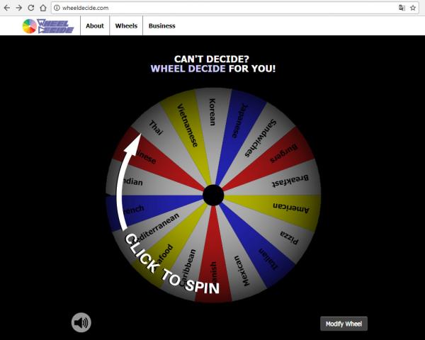การใช้งาน Wheeldecide - THAIGOODVIEW